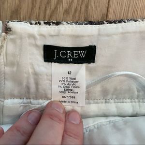 J. Crew | Skirts | Jcrew Boucle Skirt | Poshmark